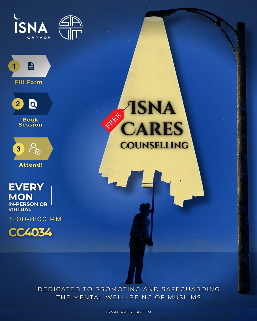 ISNA CARES COUNSELLING – UTM MSA